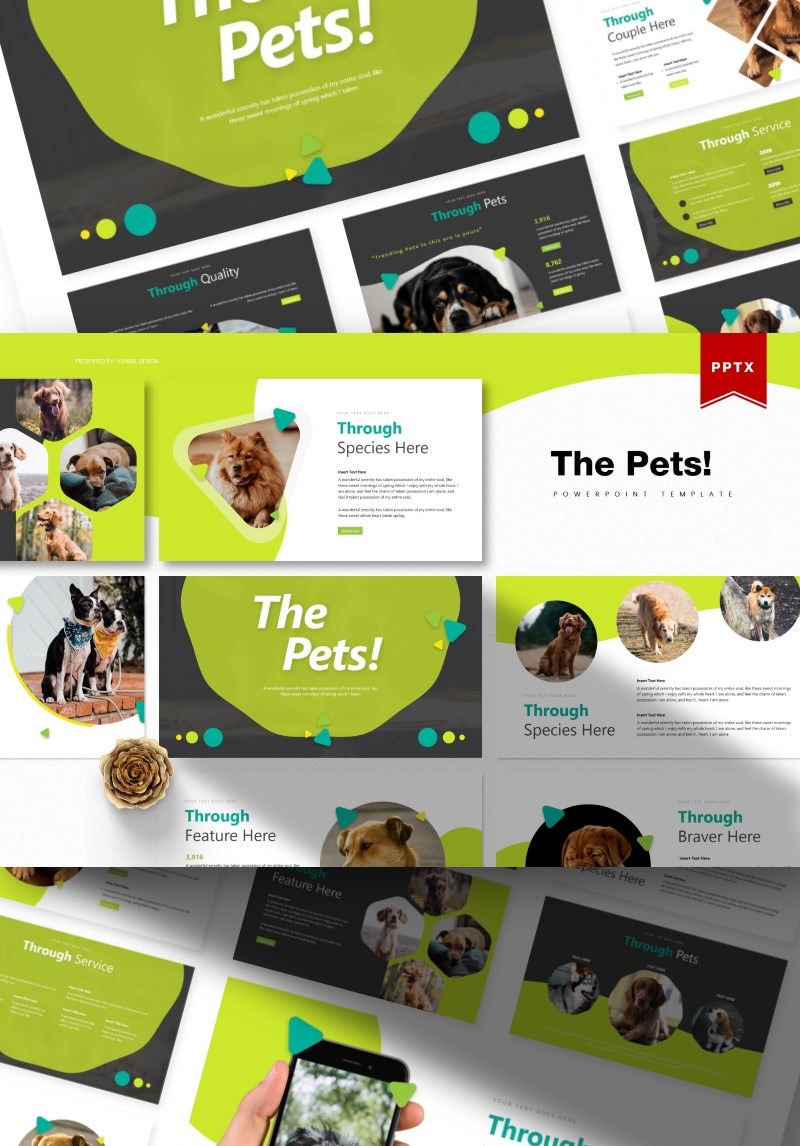 The Pets | PowerPoint Template #84910