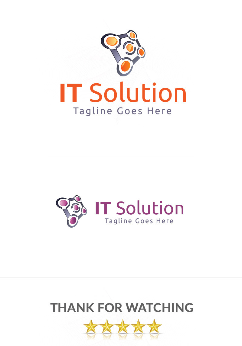 IT Solution Logo Template #85180