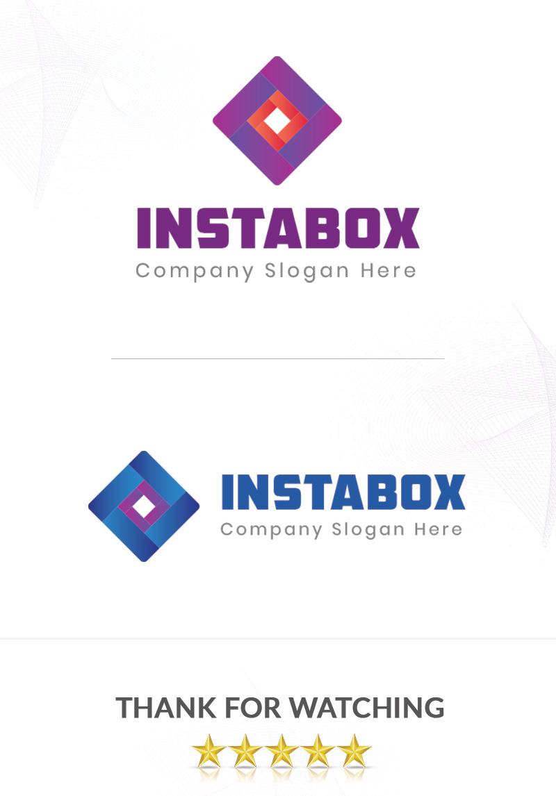 Instabox Logo Template #85277