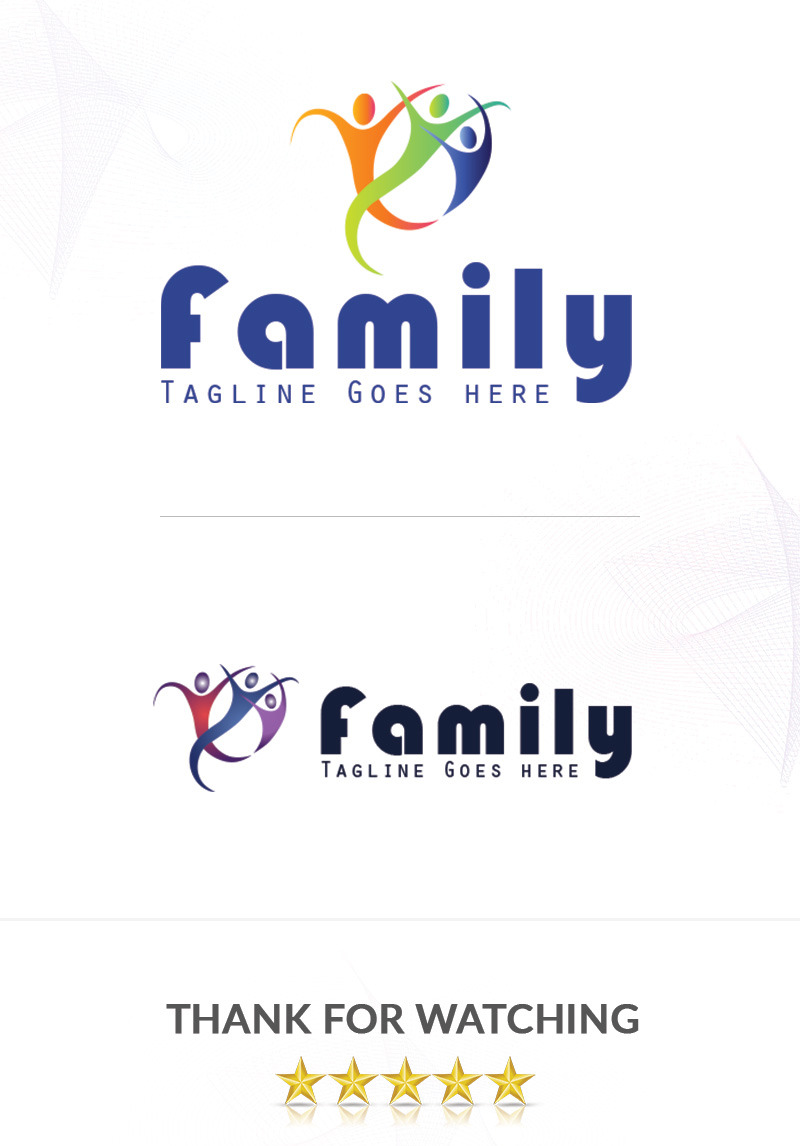 Family Logo Template #85512