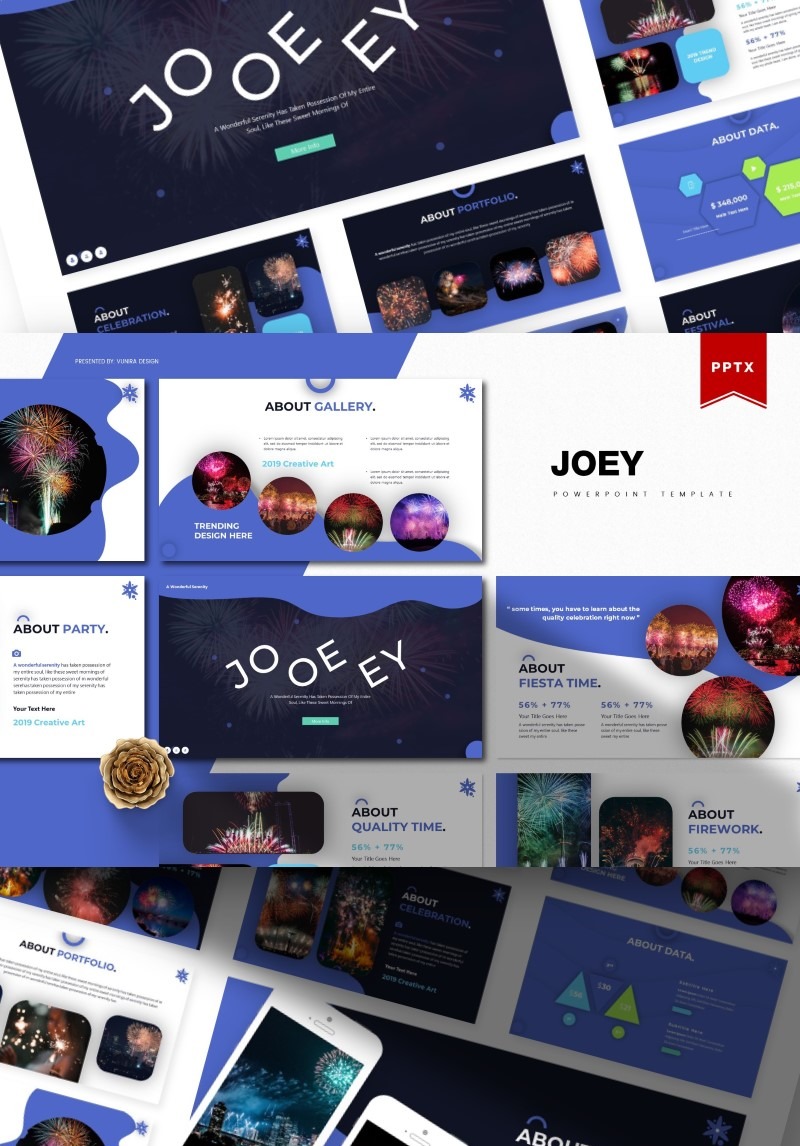 Joey | PowerPoint Template #85611