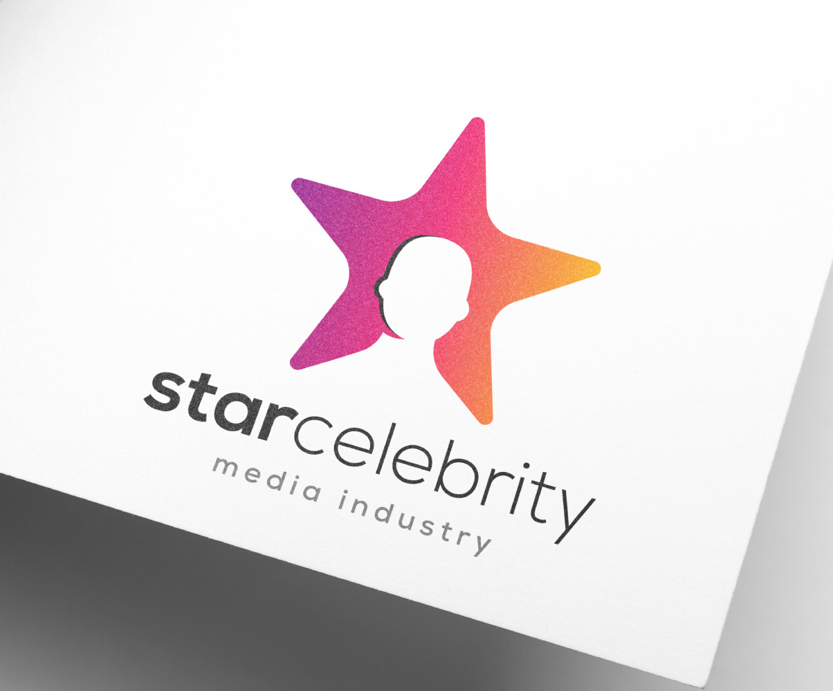 Star Celebrity - Media Industry Logo Template #86163