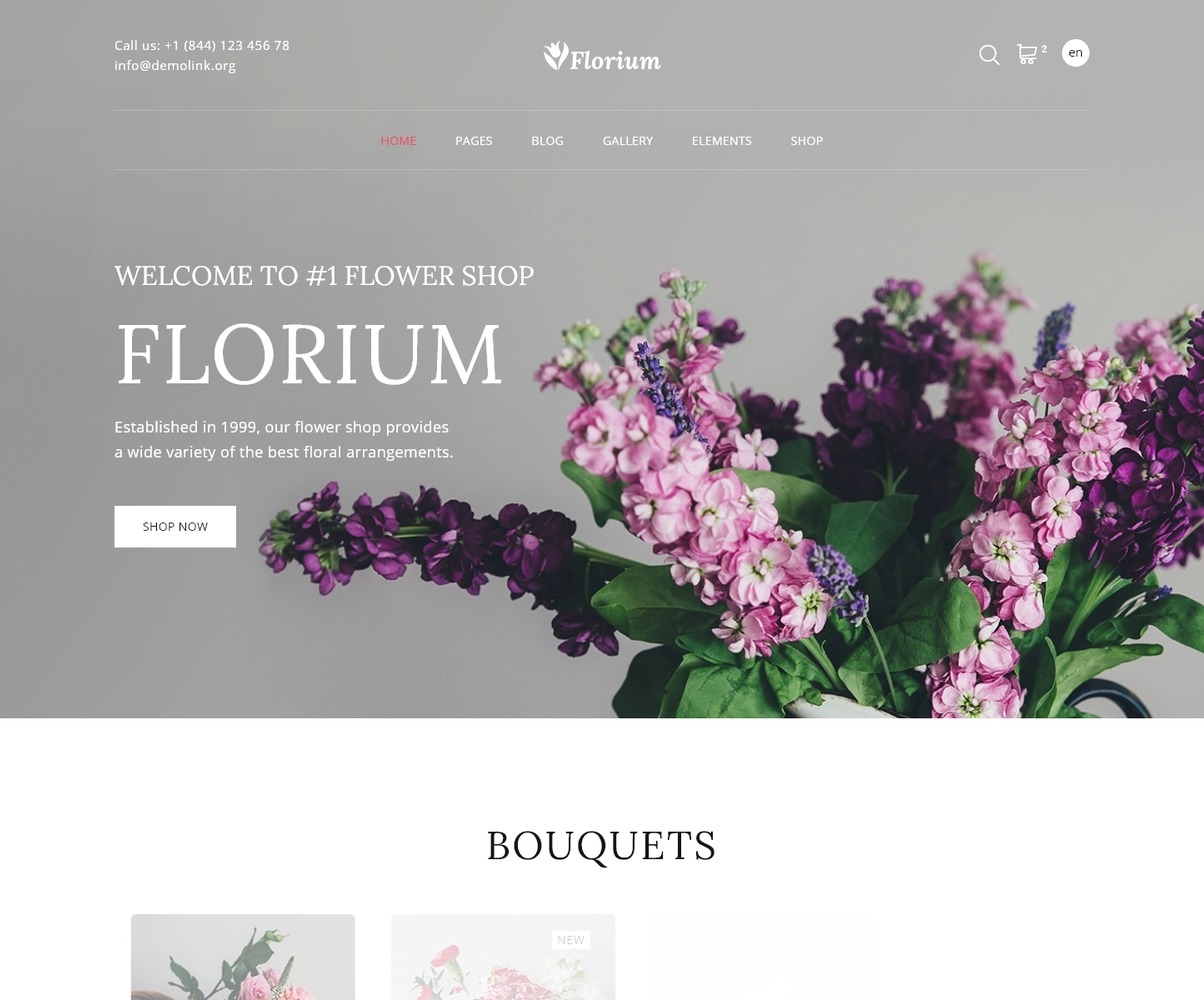 Florium HTML Template