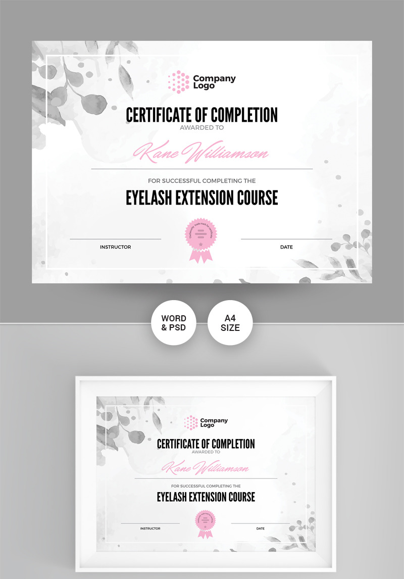 Sample Certificate Of Business Structure