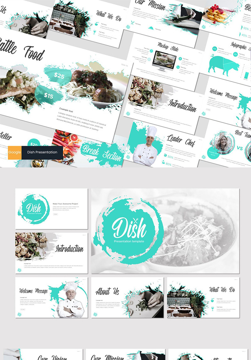 Dish Google Slides #86832