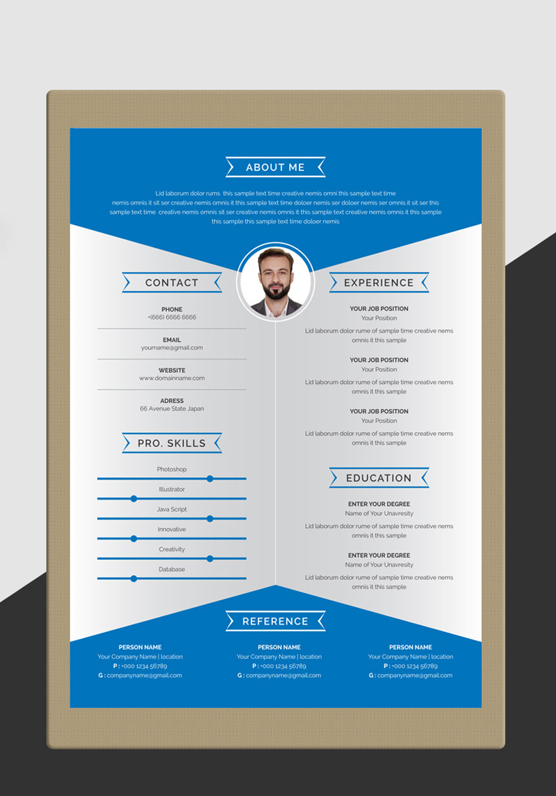 John Word Resume Template #86932