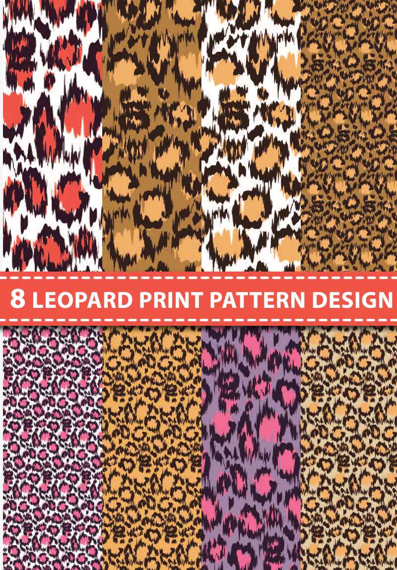 8 Leopard Pattern #87116