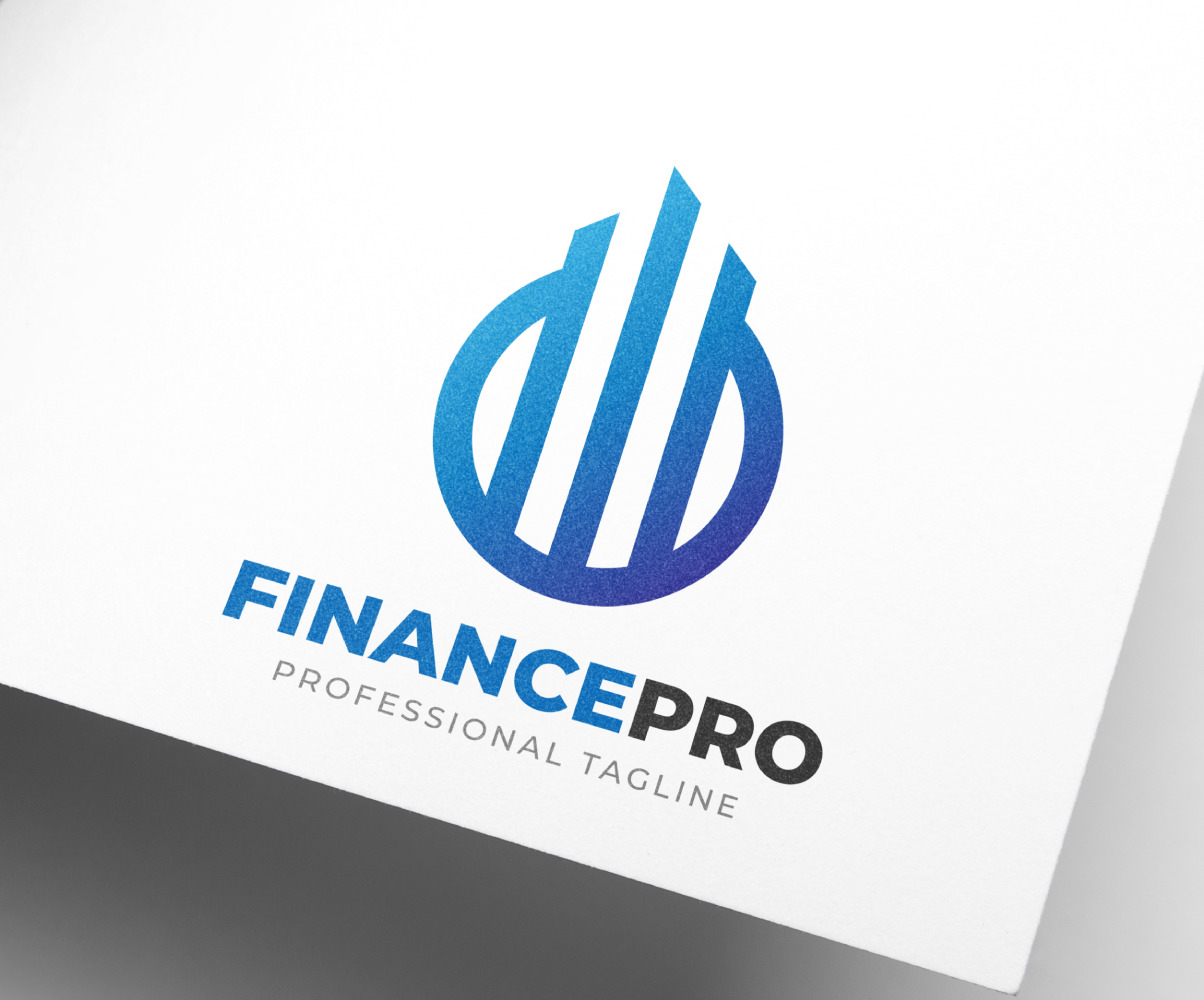 Finance Pro Logo Template #87293