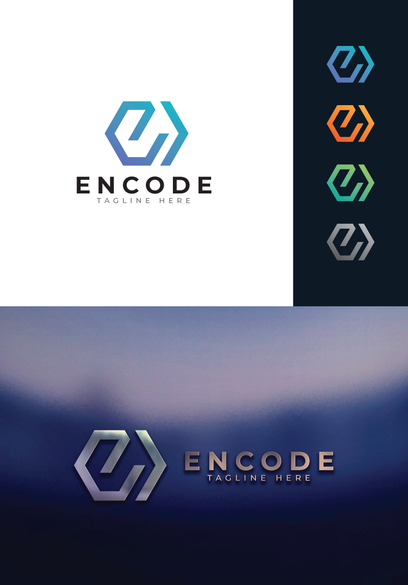 Encode Logo Template #88527
