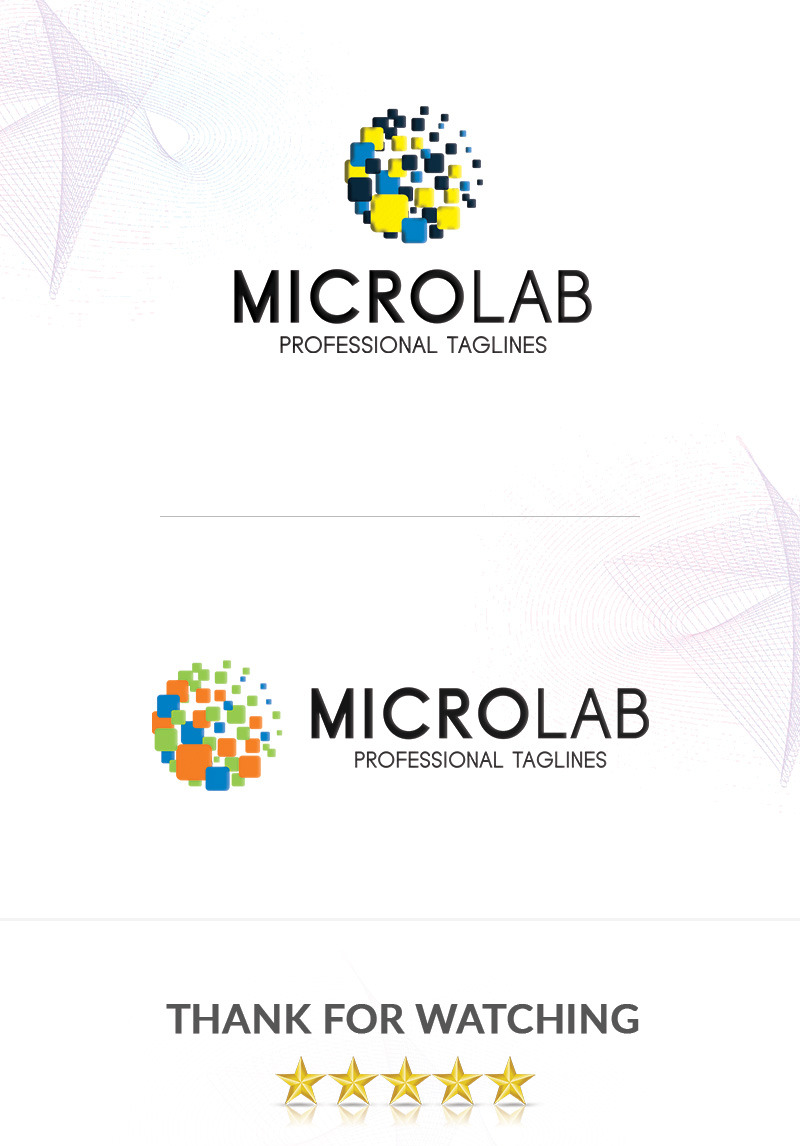 MicroLab Logo Template #88520