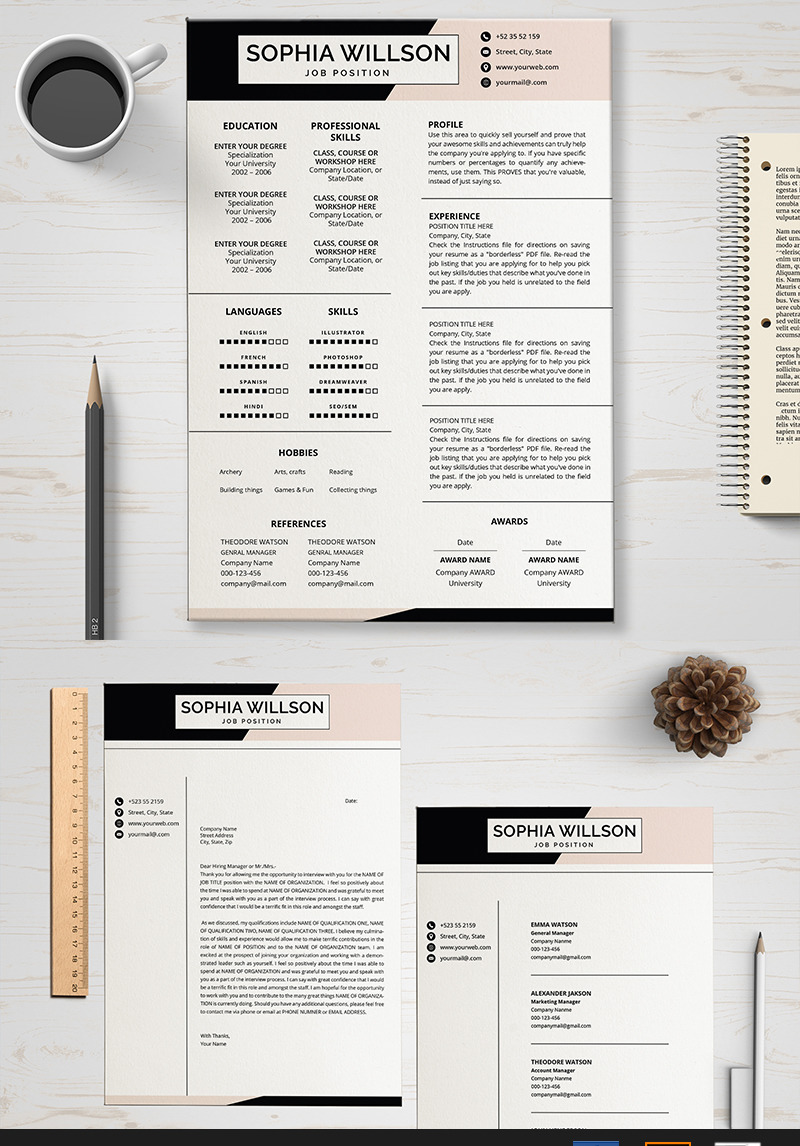 Sofia Resume Template #88993