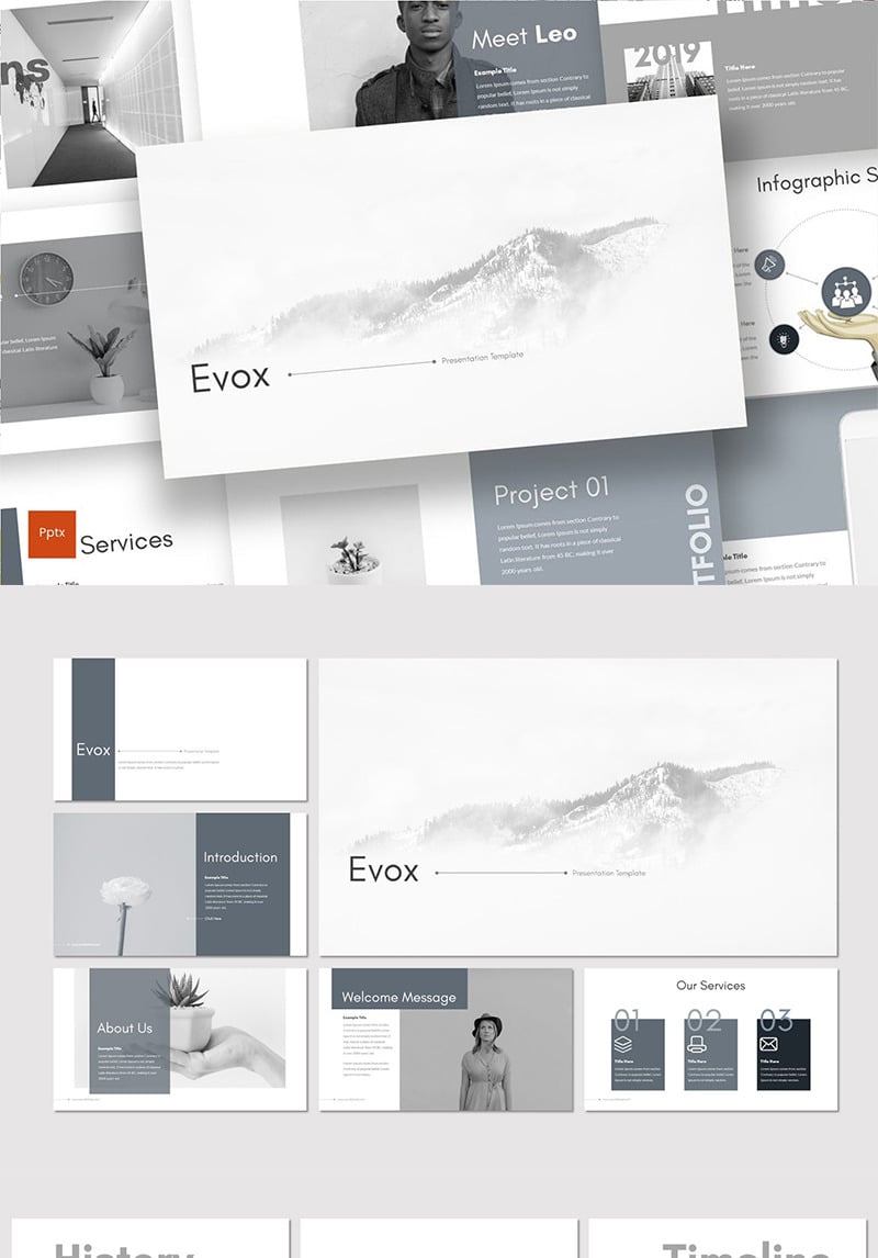 Evox PowerPoint Template #89135