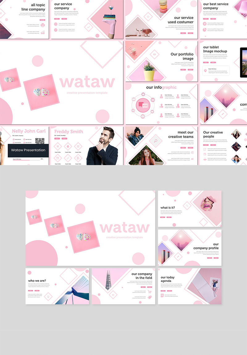 Wataw PowerPoint Template #89600