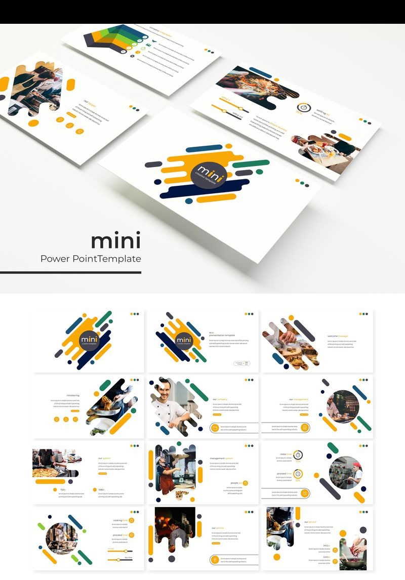 Mini PowerPoint Template #89797