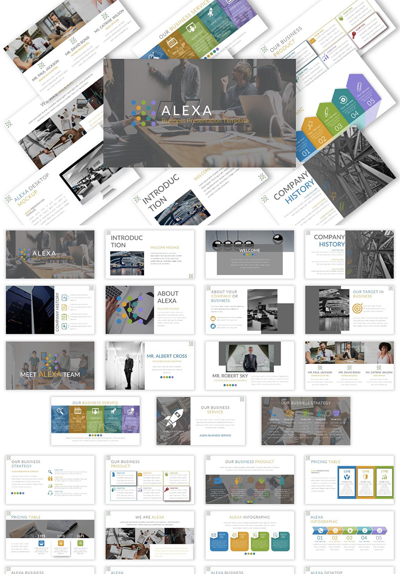 Alexa - Presentation Keynote Template #90622