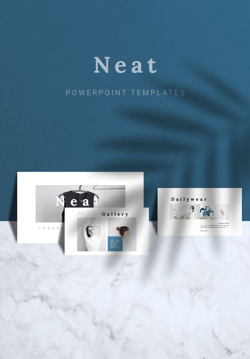 NEAT PowerPoint Template #90693