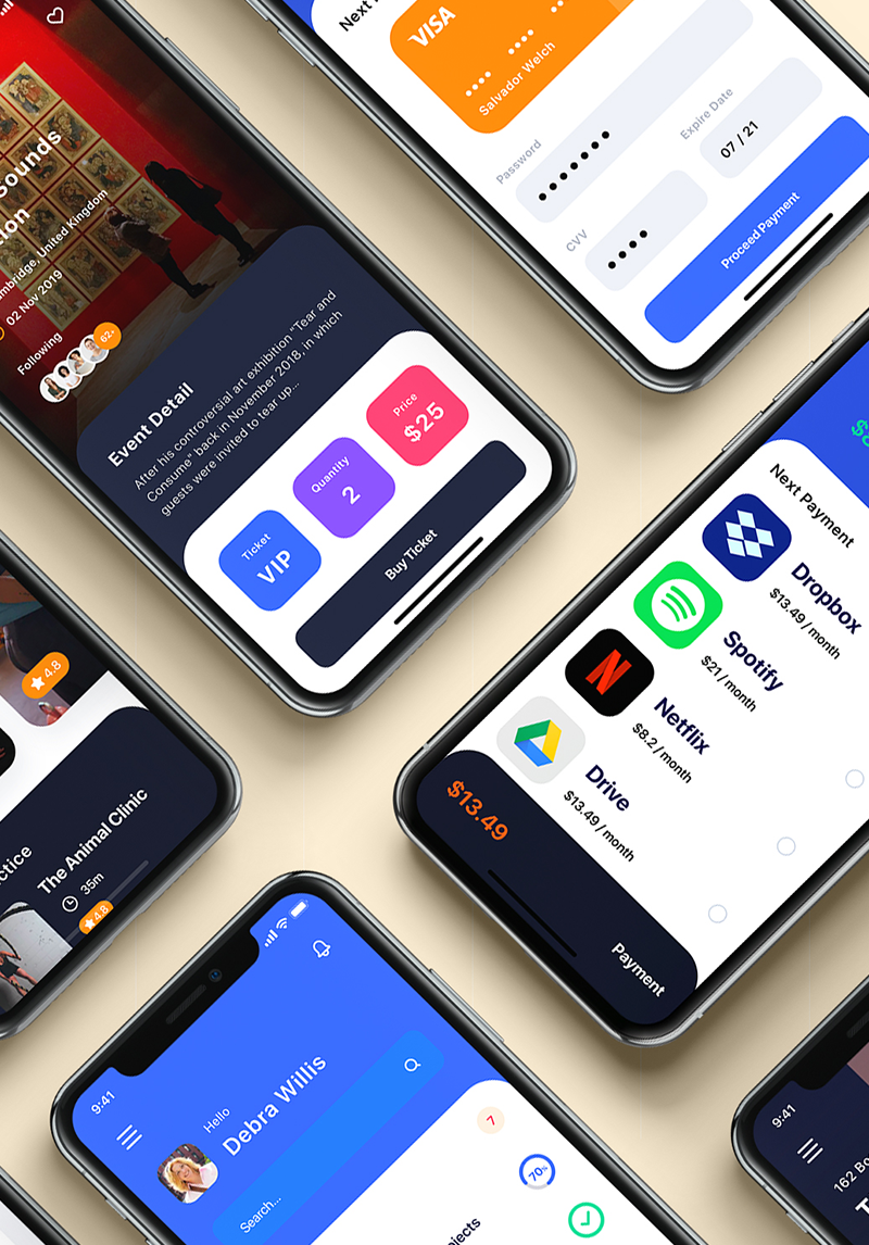 Barium UI Kit UI Elements #90804