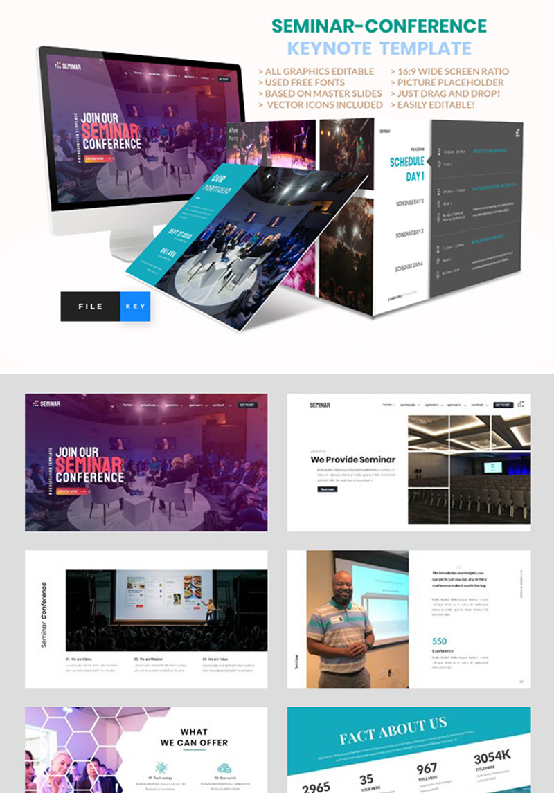Seminar - Conference Keynote Template #91572
