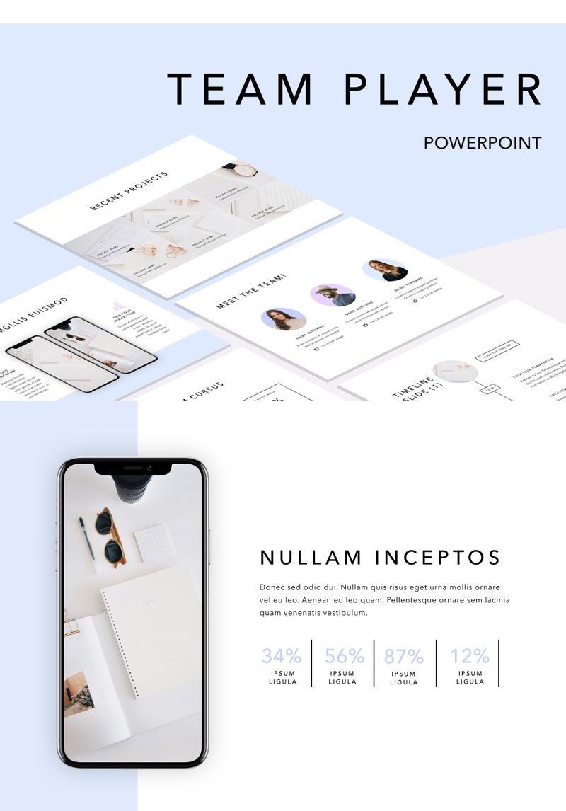 Team Player PowerPoint Template #91841