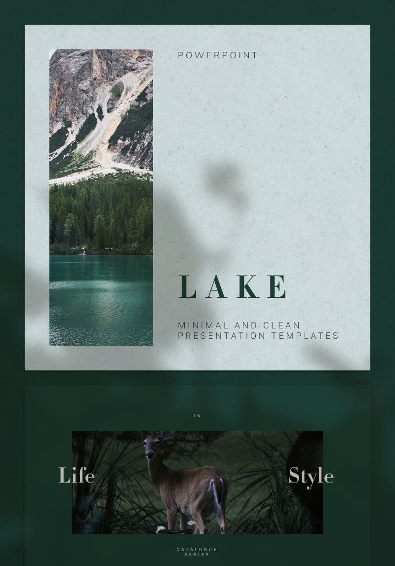 LAKE PowerPoint Template #92216