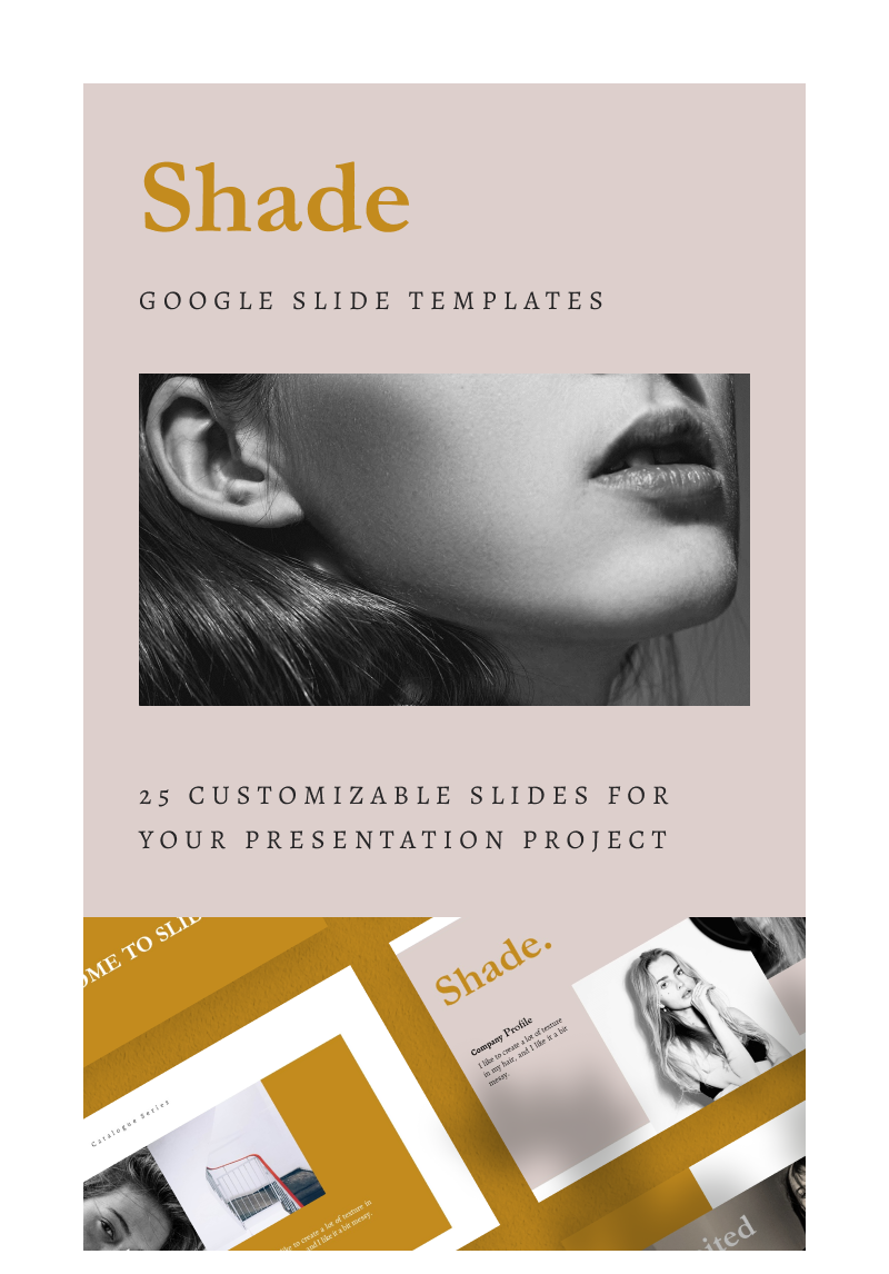 SHADE Google Slides #93089