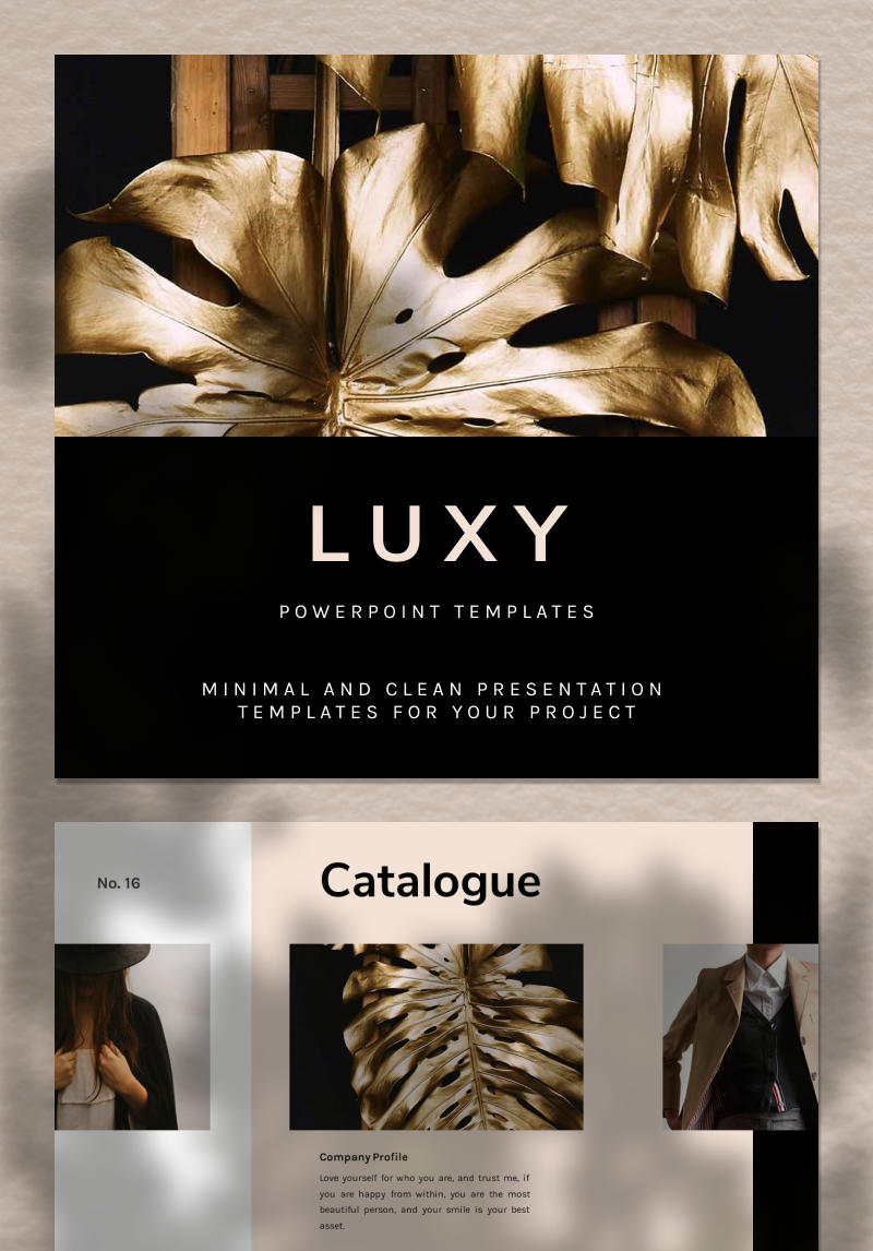 LUXY PowerPoint Template #93136 - TemplateMonster