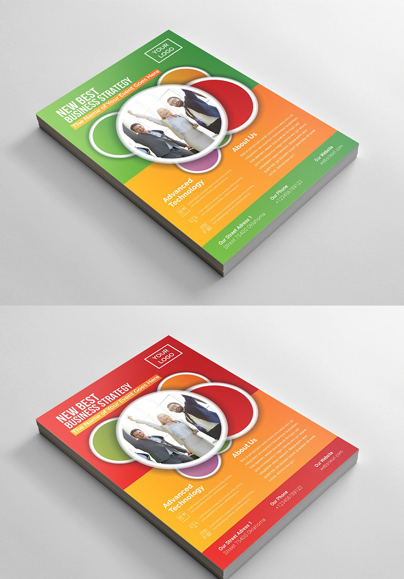 Multipurpose Modern Flyer Corporate Identity Template #96373 Multipurpose Modern Flyer Corporate Identity Template #96373