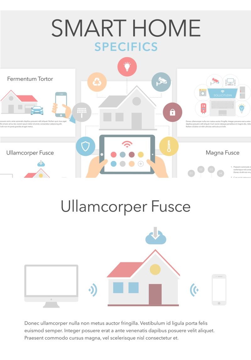 Smart Home Keynote Template #96662