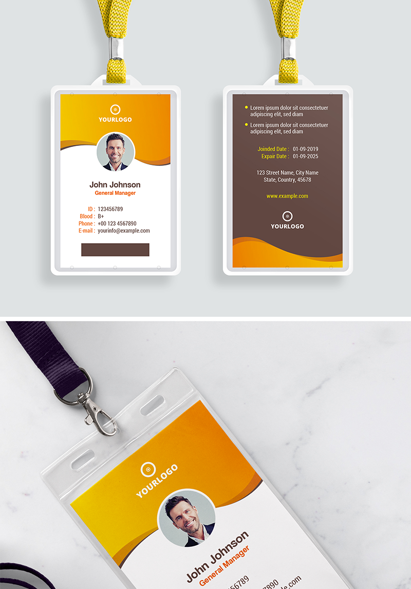 Creative ID Card Corporate Identity Template #97253
