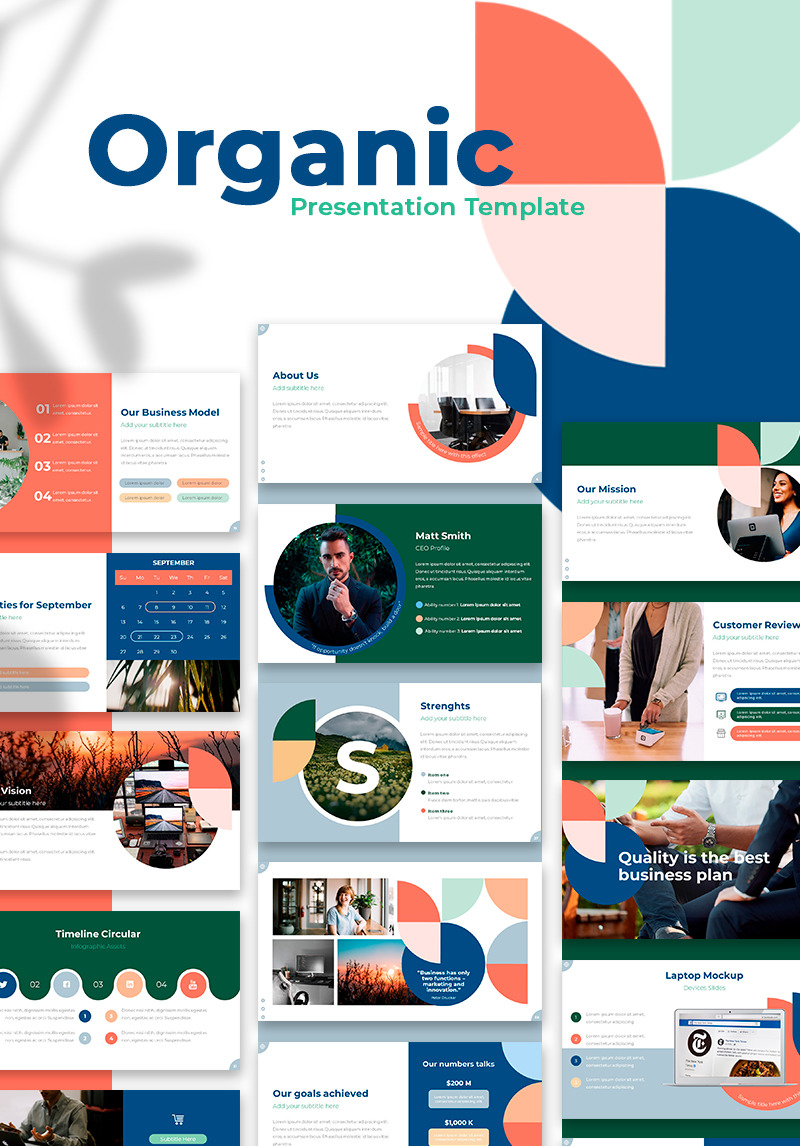 Organic Powerpoint Presentation