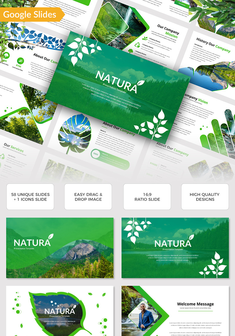 Natura – Nature Google Slides #97607