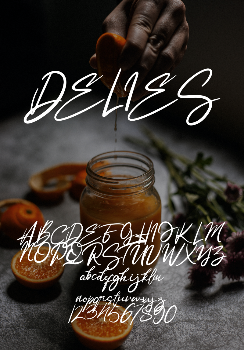 Delies Font #98056