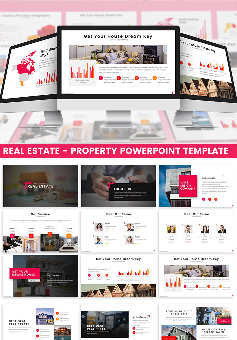 Real Estate - Property PowerPoint Template #98257