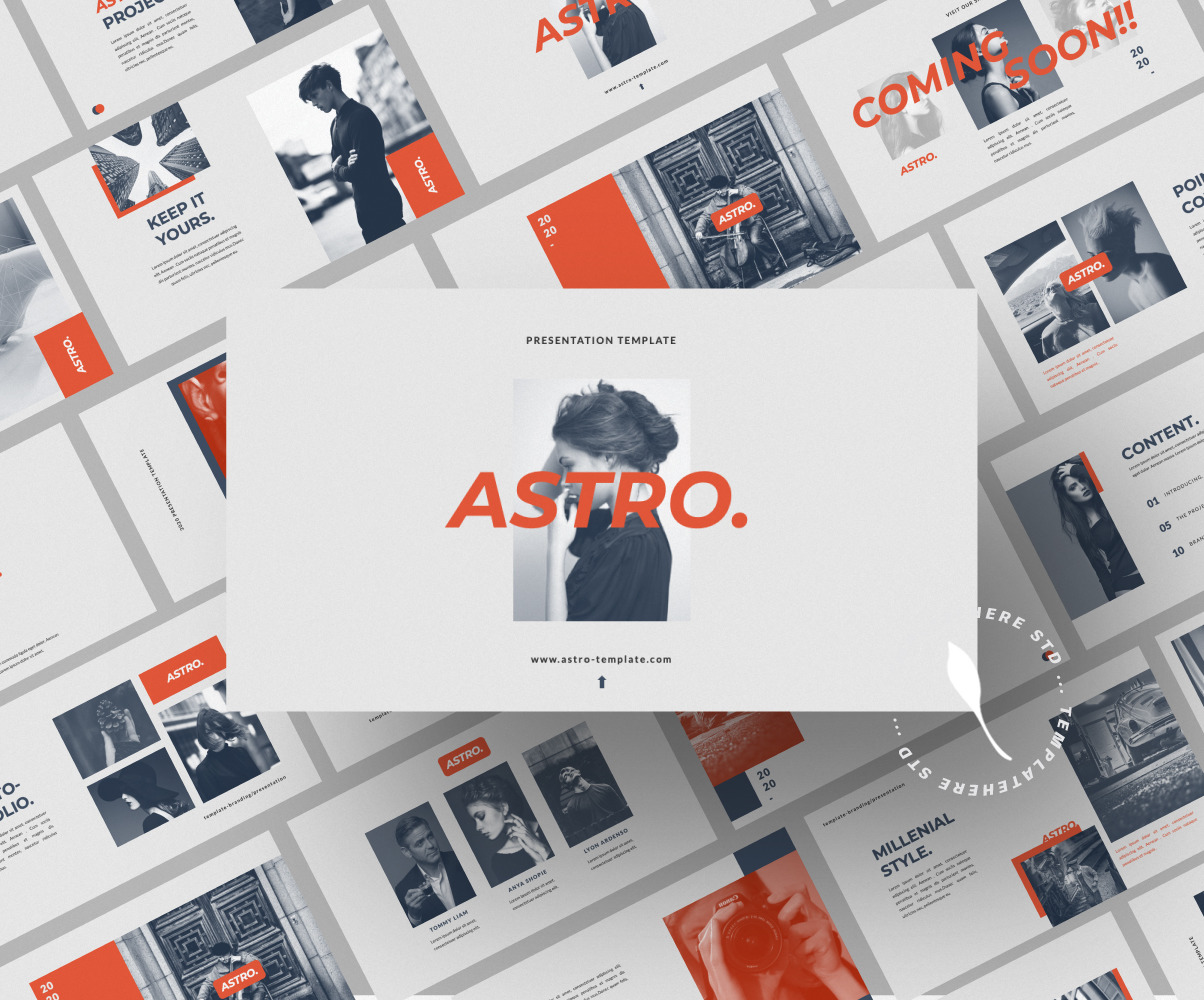 ASTRO PRESENTATION PowerPoint Template #98660