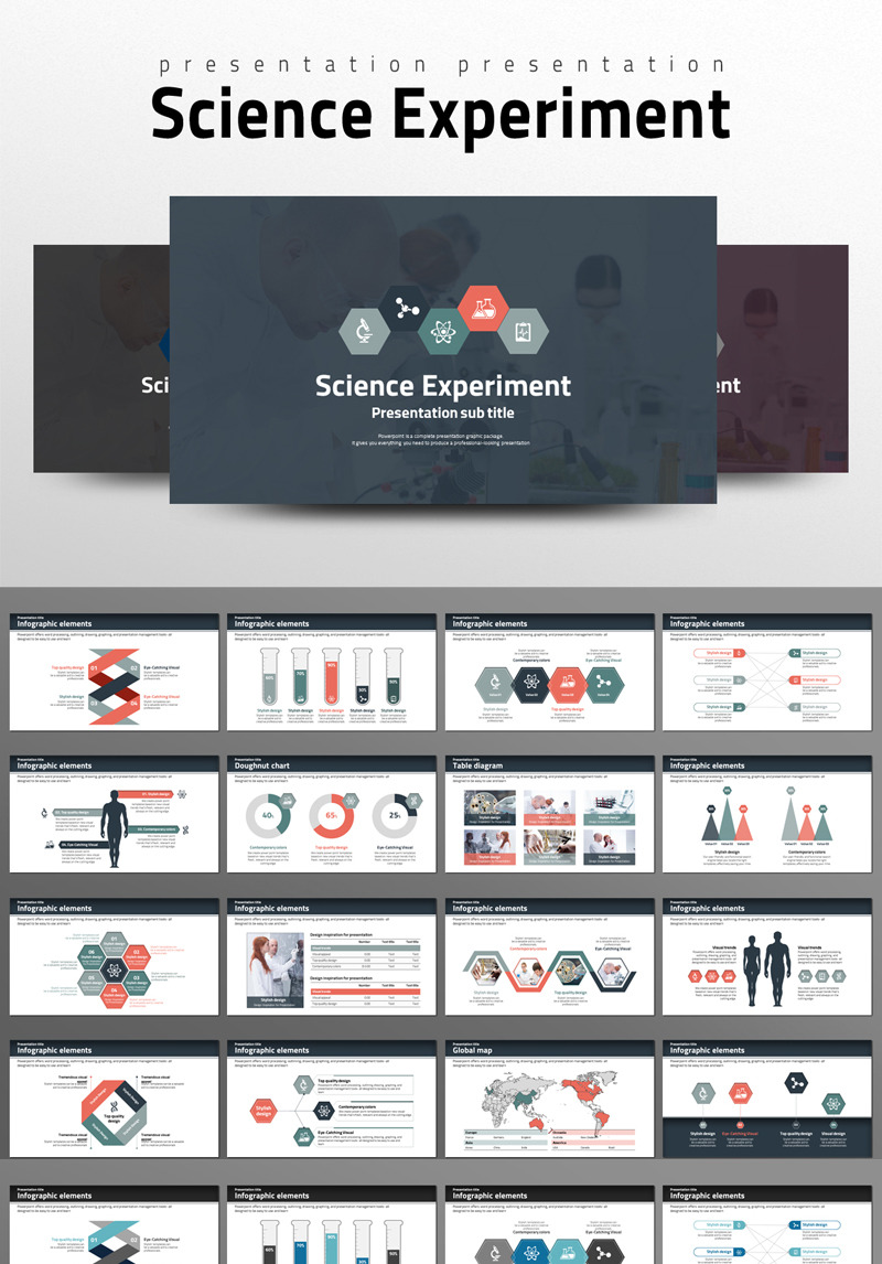 Science Experiment PowerPoint Template #99381