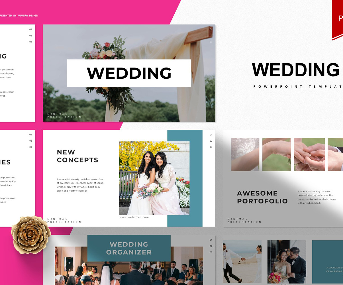 Wedding | PowerPoint Template #99592