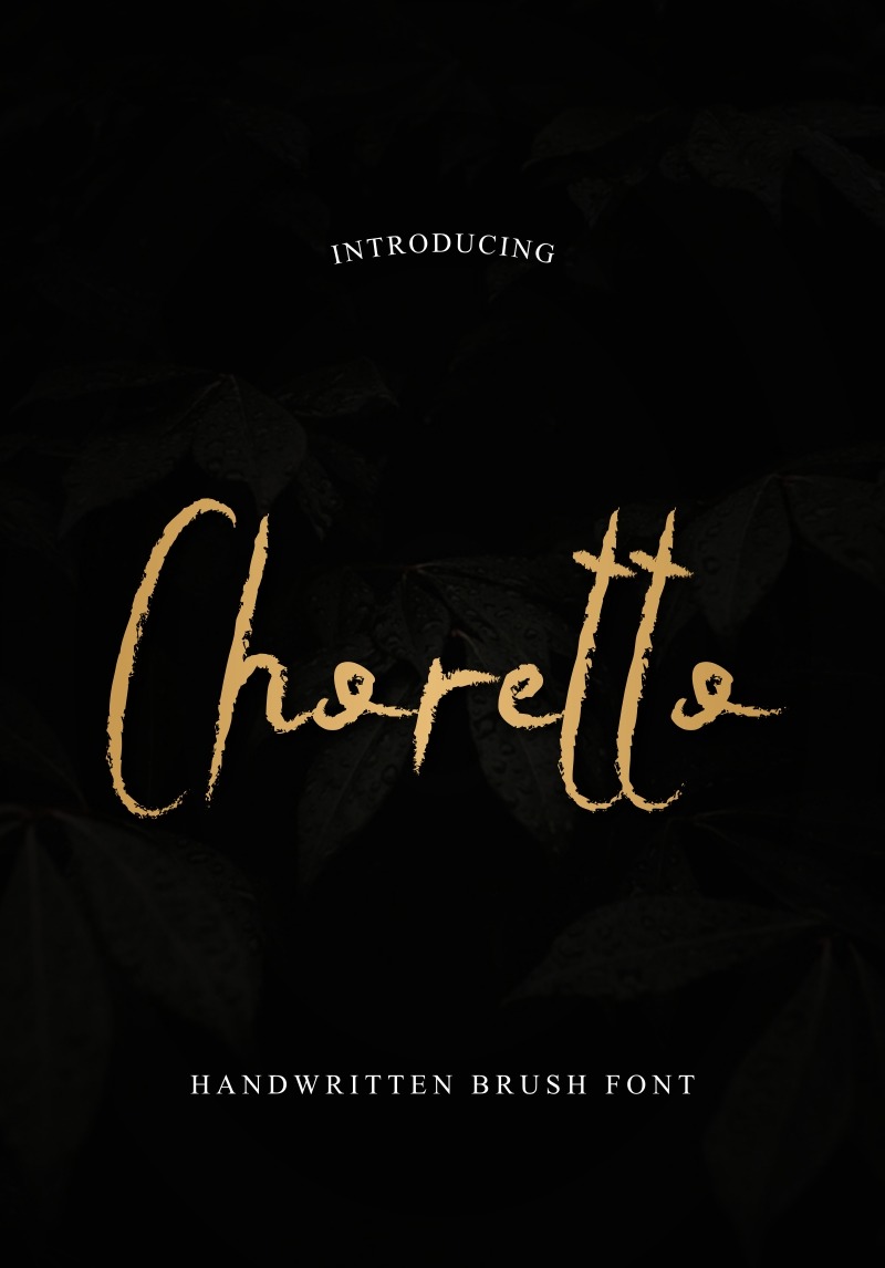Choretto Font #99644