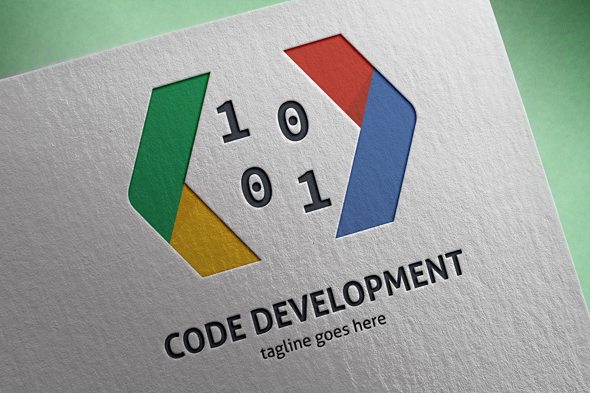 Download Code Development Logo Template - Шаблон логотипа на тему графика