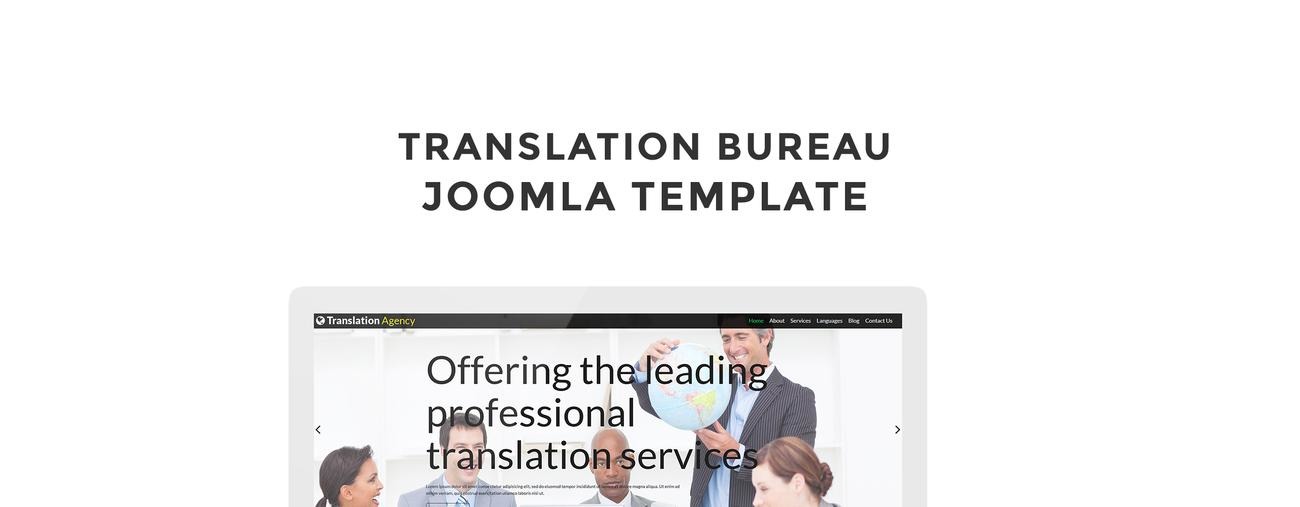 Translation Agency Modern Joomla Template - TemplateMonster