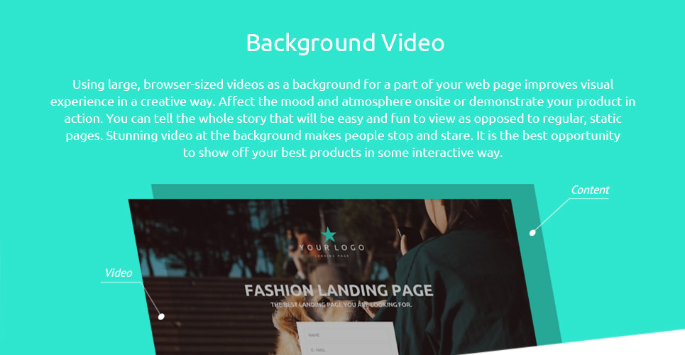 Fashion Responsive Landing Page Template - TemplateMonster