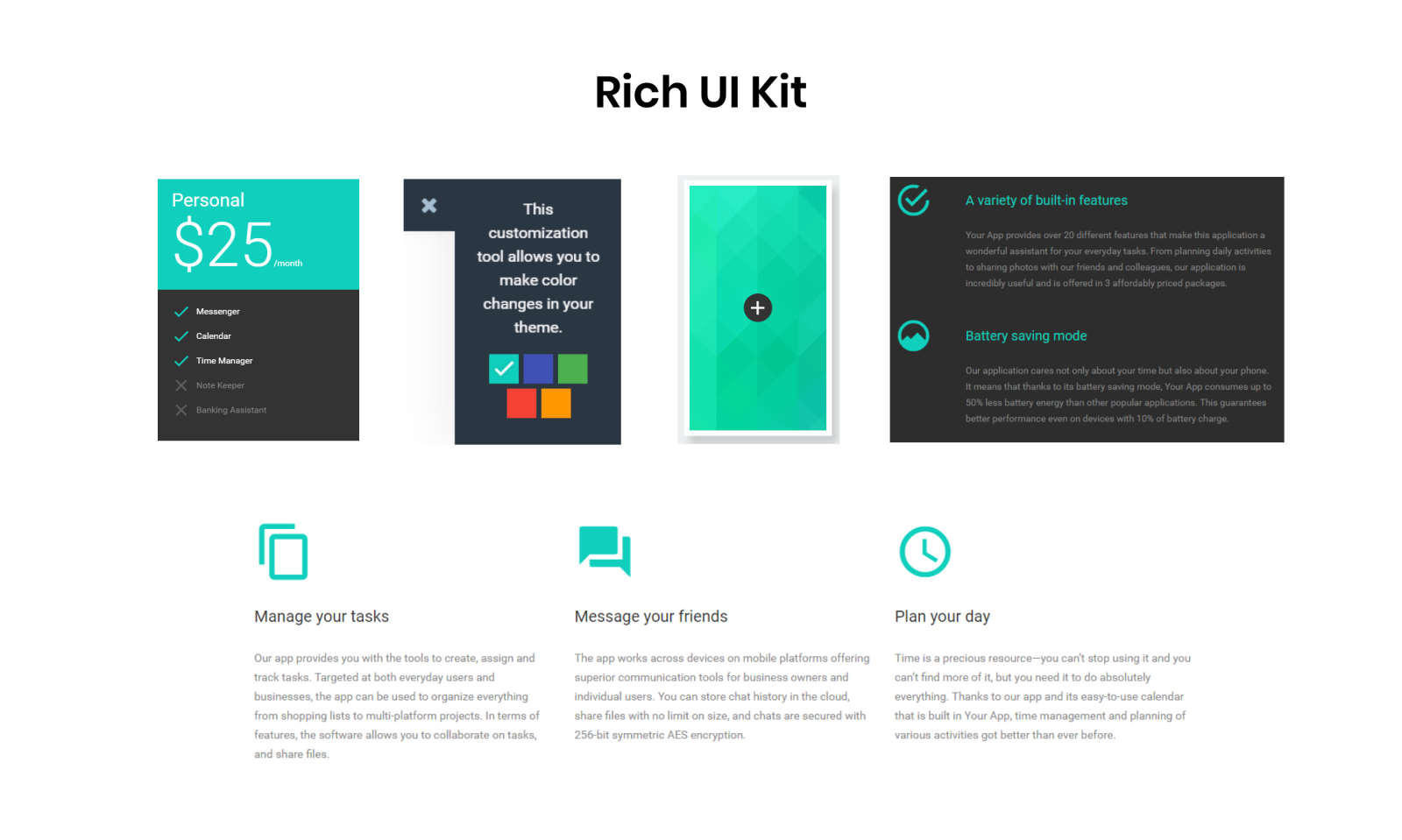 Your App - Software Minimal HTML Landing Page Template