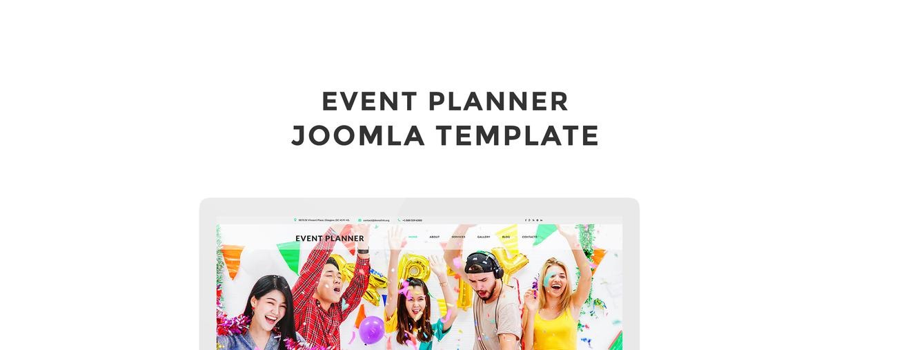 Event Planer - Event Planner Clean Joomla Template