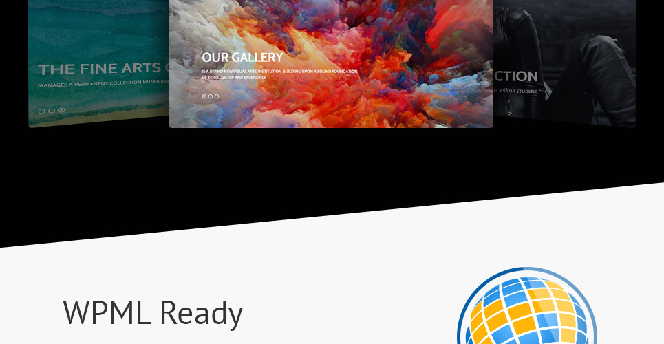 Responsive Model Portfolio WordPress Theme - TemplateMonster