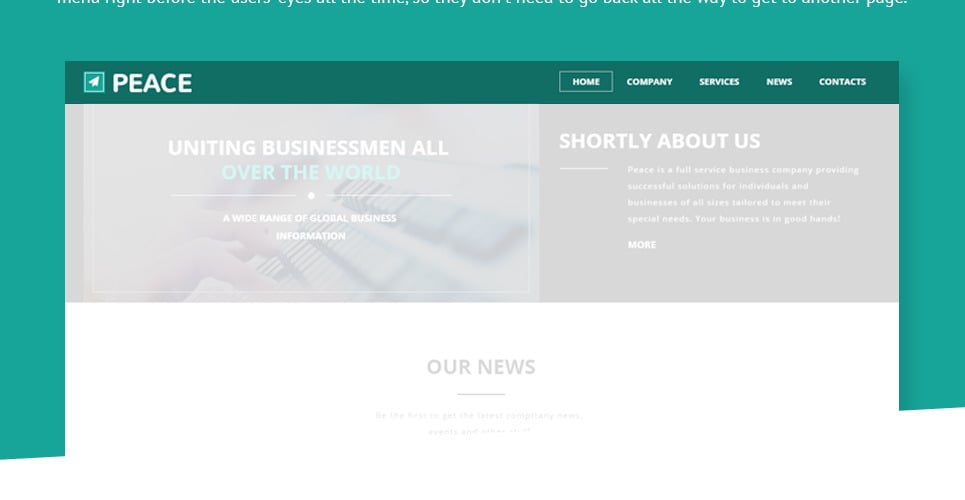 Business & Services Responsive Website Template