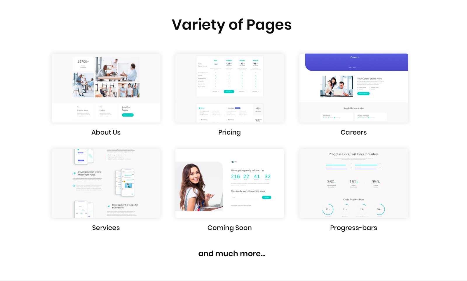 EXsoft - Software Company Responsive Website Template