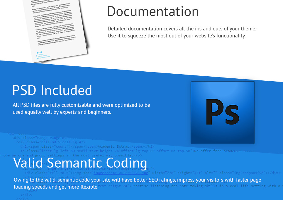 Language School Responsive Website Template - TemplateMonster