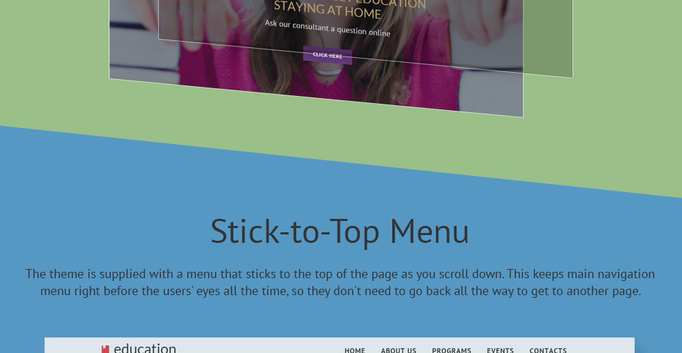 Education Responsive Website Template - TemplateMonster