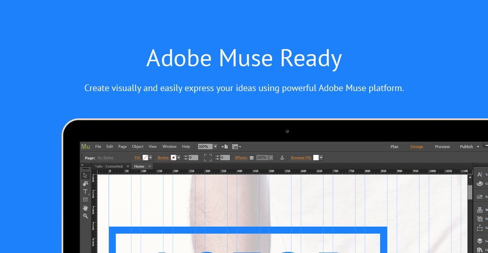 Personal Page Muse Template #57719 - TemplateMonster