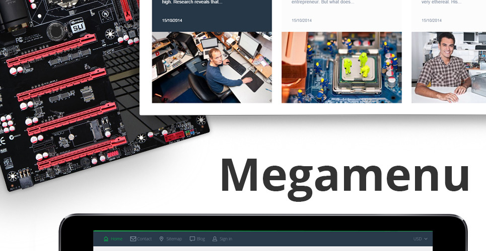 Computer Hardware PrestaShop Theme #57930 - TemplateMonster