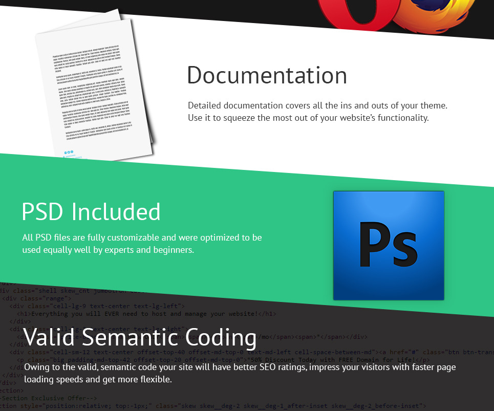 Hosting Responsive Website Template 57981 Templatemonster